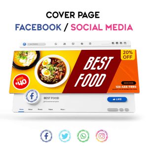 Cover Page - Facebook / Social Media Design Services - Graphic Design ...