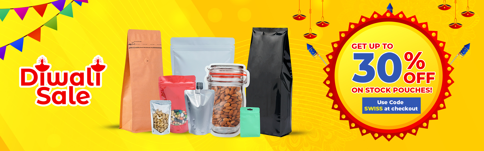 Swisspac India | flexible packaging bags & pouches| order online